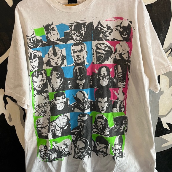 MAD Engine | Shirts | Marvel Mad Engine Graphic Xl White Tshirt With ...